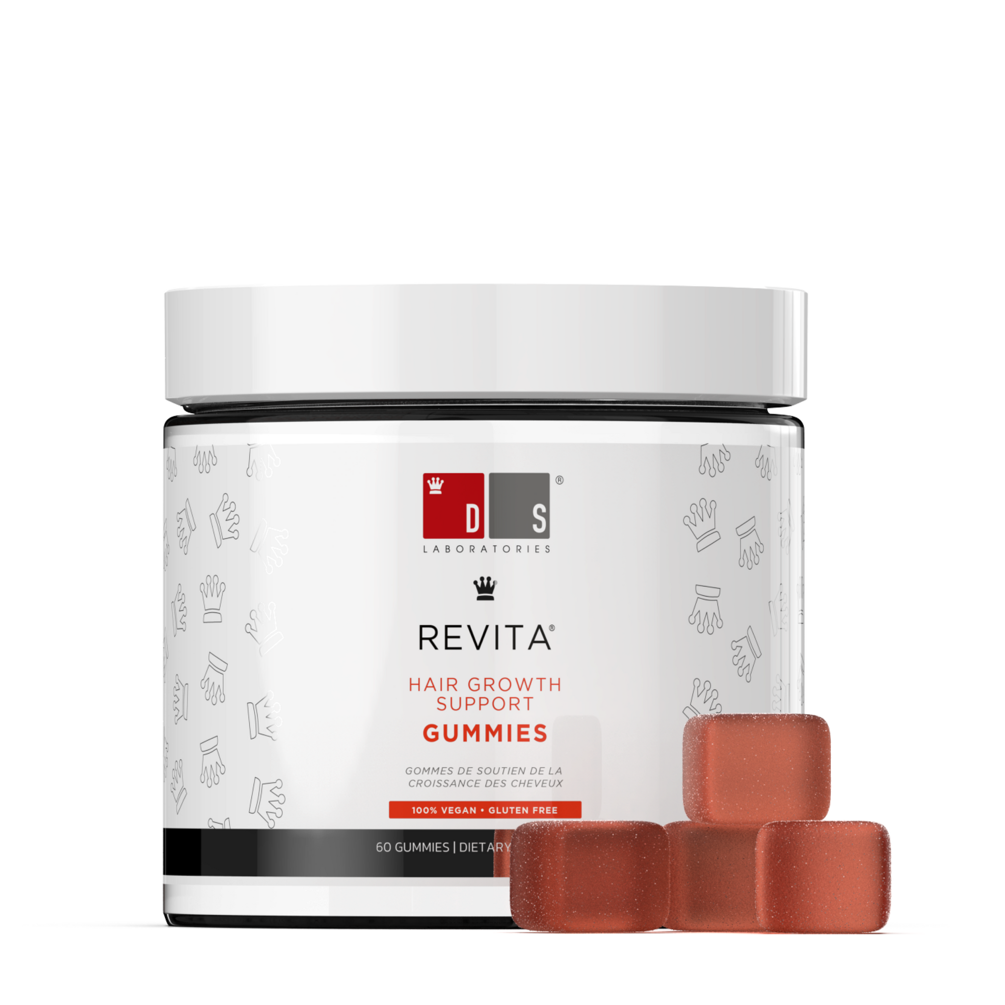 Revita 3 Pack 3 Month Supply Hair Growth Support Gummies Ds